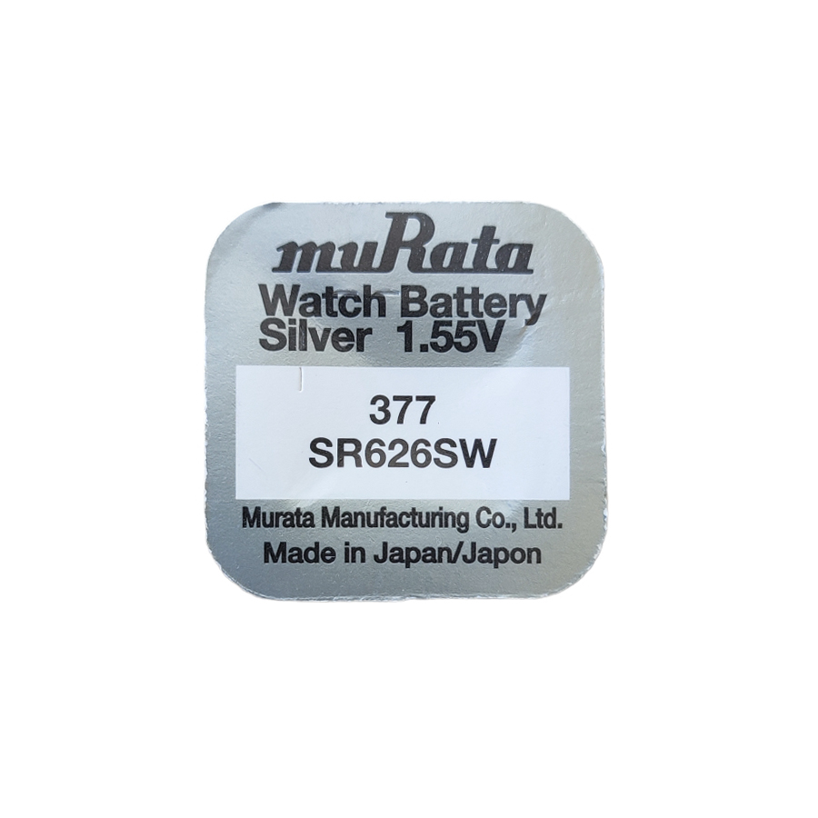 Sony/Murata 377 батерии за часовници, сребърни оксиди 1.55V